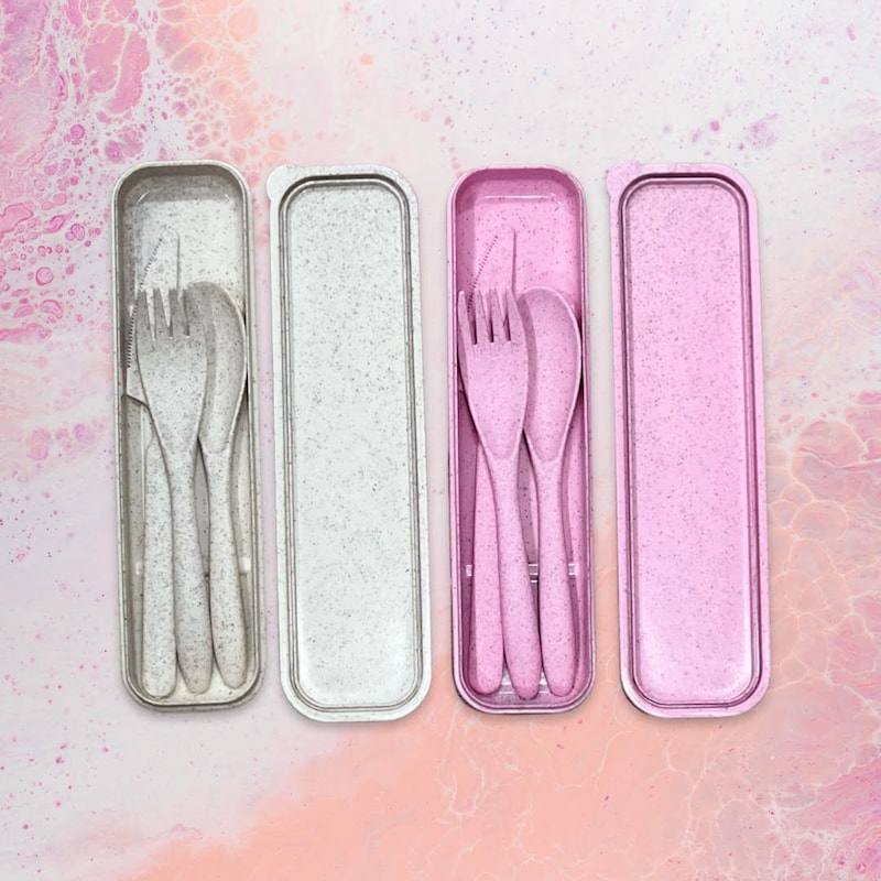 Portable Fork and Spoon Set - Etsy