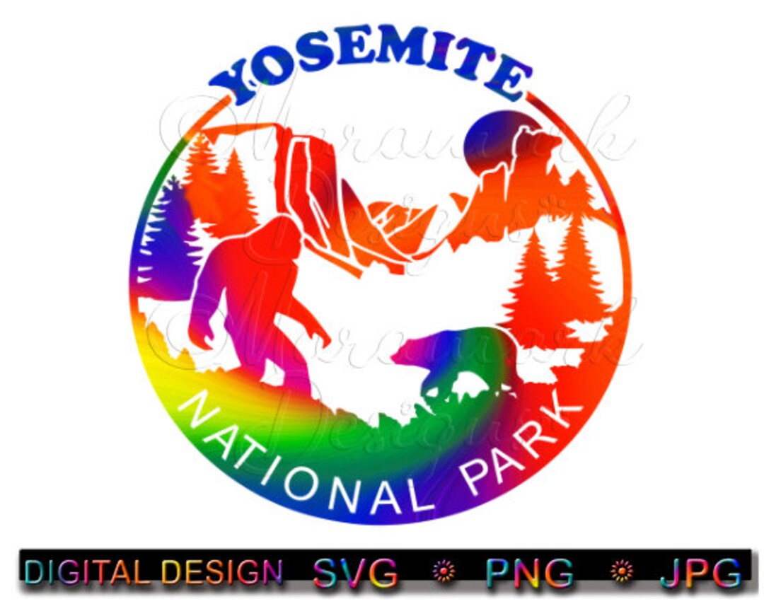 YOSEMITE NATIONAL PARK, Family Vacation, Tshirt Design, Decal, Cut File ...