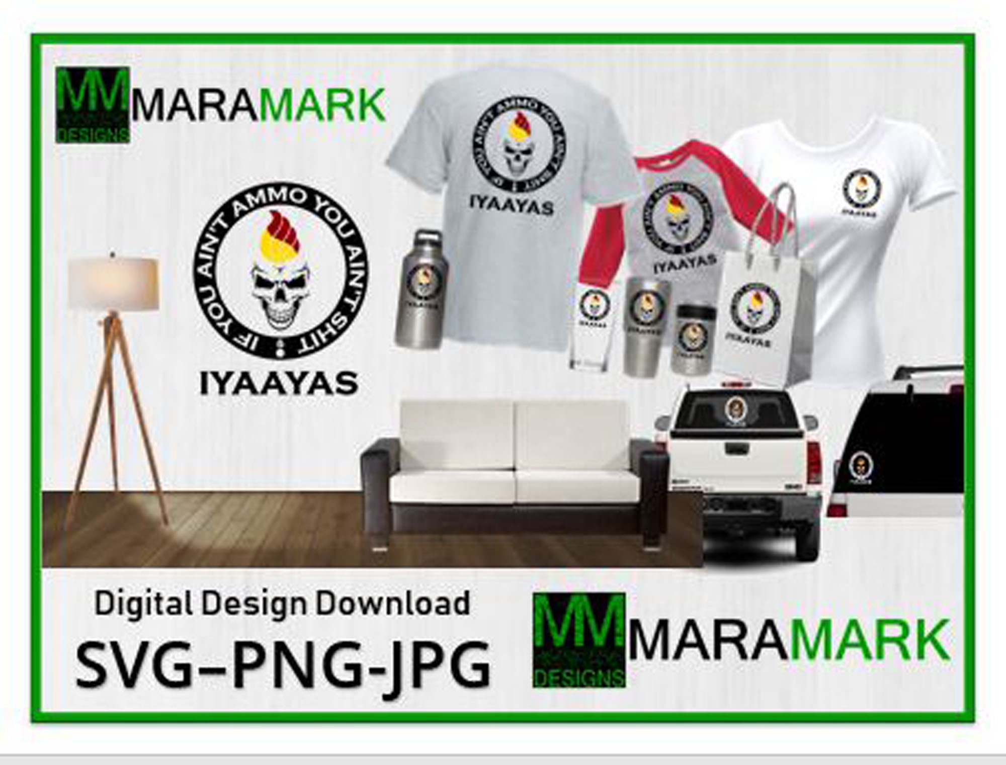 IYAAYAS AMMO Skull Pisspot Air Force Svg Png Jpg Digital - Etsy UK