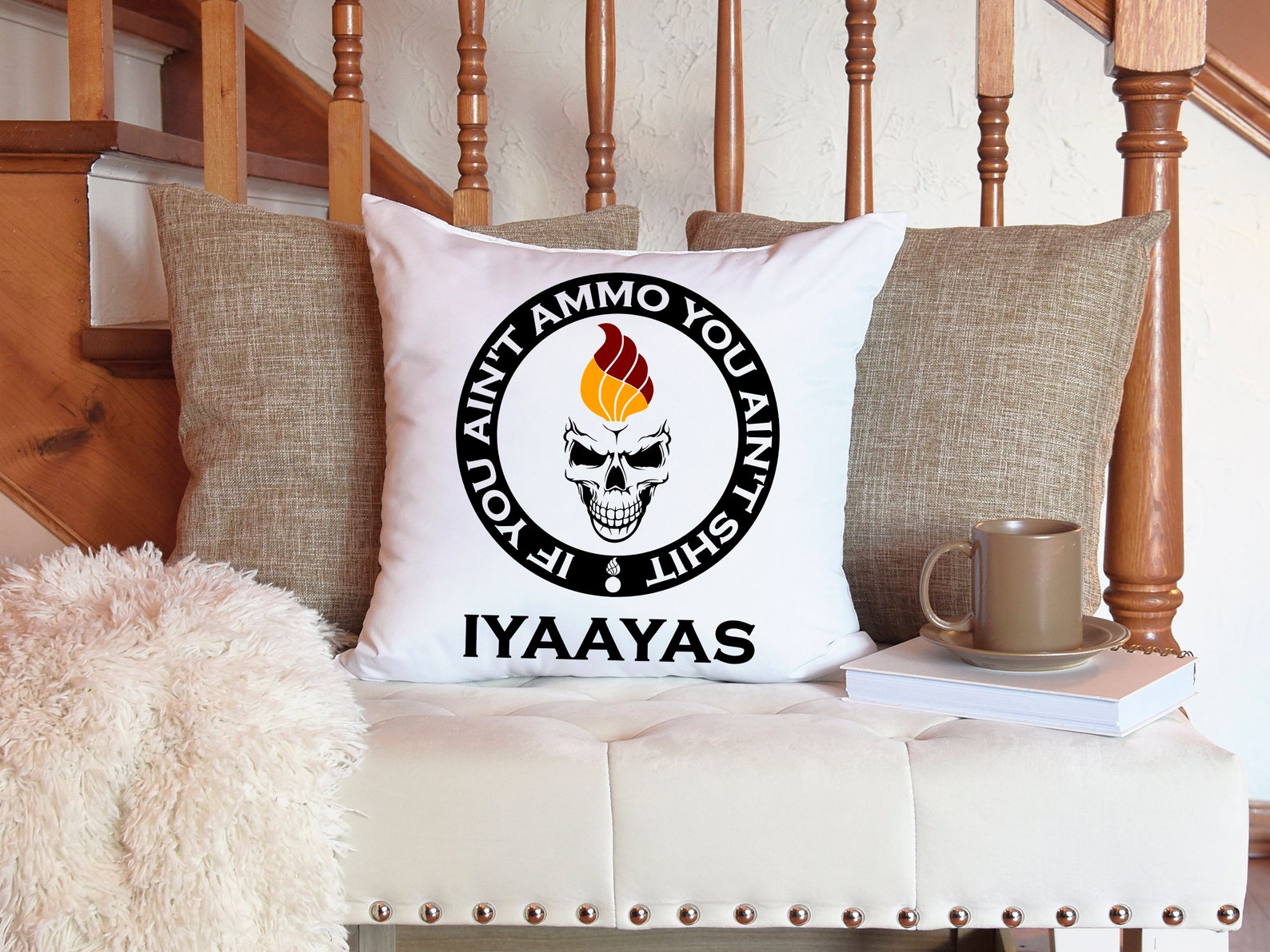 IYAAYAS AMMO Skull Pisspot Air Force Svg, Png, Jpg Digital Download ...