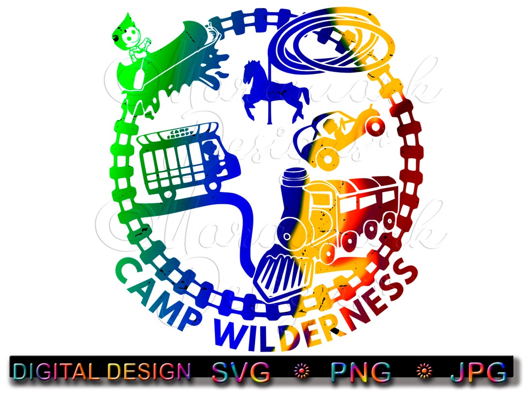 Camp Wilderness Carowinds SVG: Family Vacation Design (digital File) - Etsy
