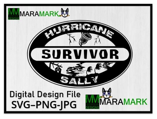 Blank Survivor Logo Template