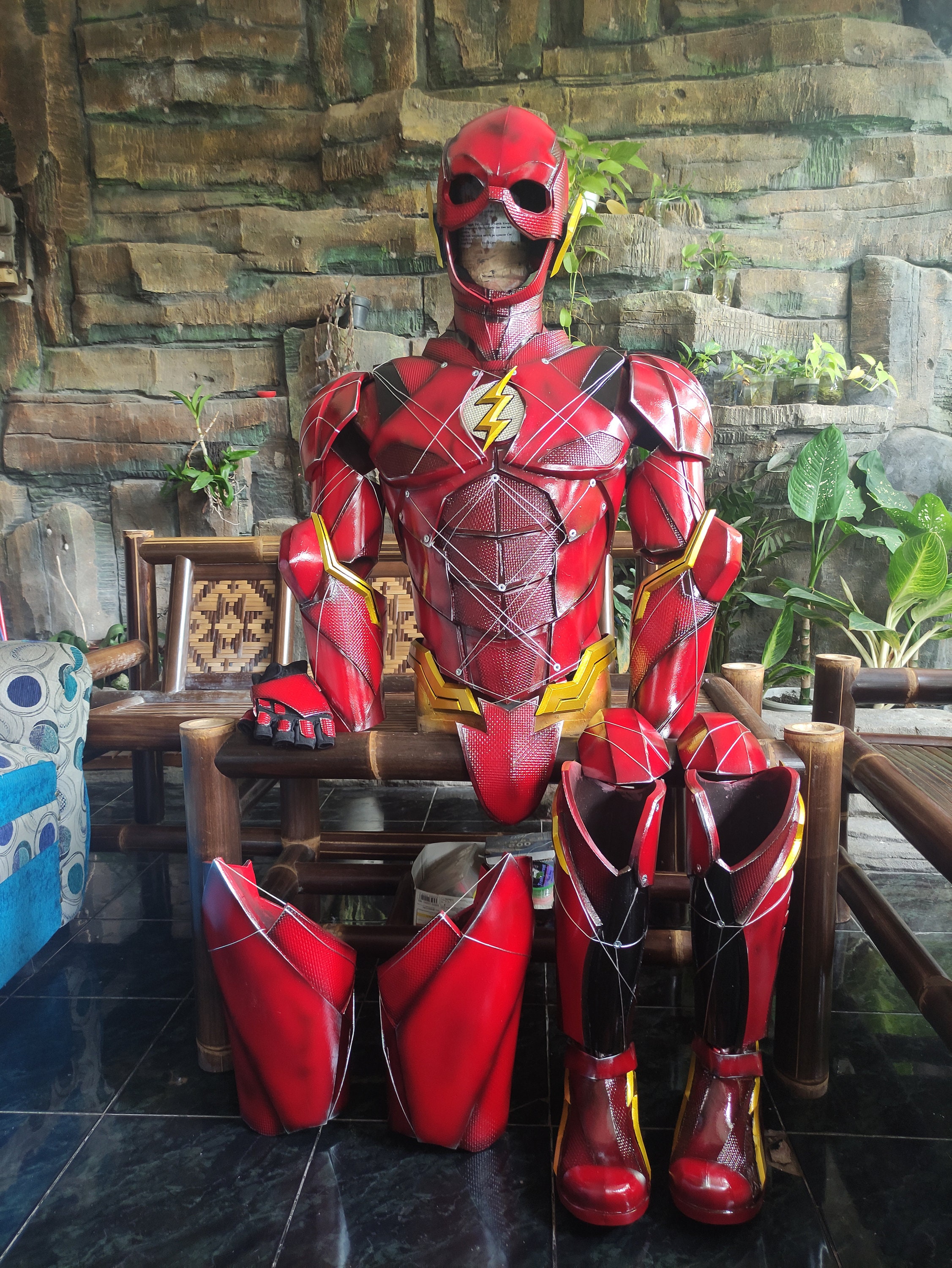The Flash Cosplay Justice League Movie Version - Etsy