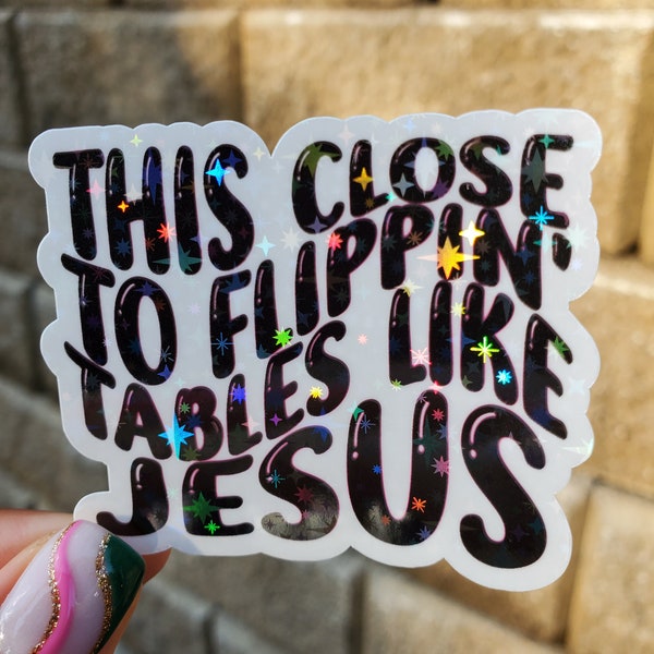 Jesus Flipping Table - Etsy