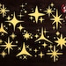 2 Stars Digital Stencil Templates SVG DXF Vector Files Mylar Film ...