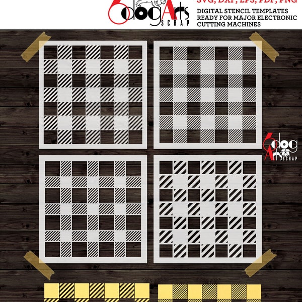 Buffalo Plaid Cake - Etsy