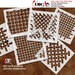 Braiding Seamless Allover Pattern Digital Stencil Templates Vector SVG ...