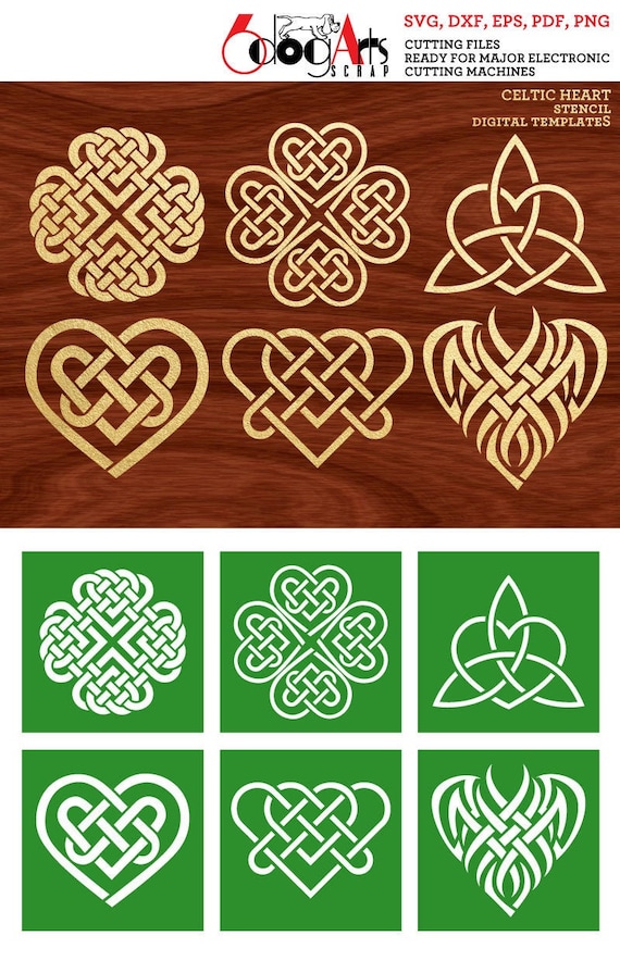 Celtic Heart Carving Patterns