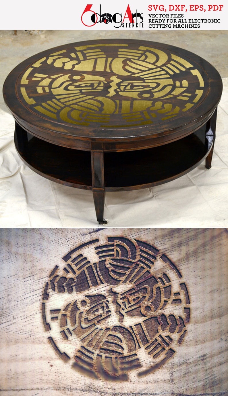 Native American Stencil and Decal Templates SVG DXF Vector | Etsy