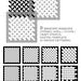Braiding Seamless Allover Pattern Digital Stencil Templates Vector SVG ...