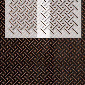 Braiding Seamless Allover Pattern Digital Stencil Templates Vector SVG ...