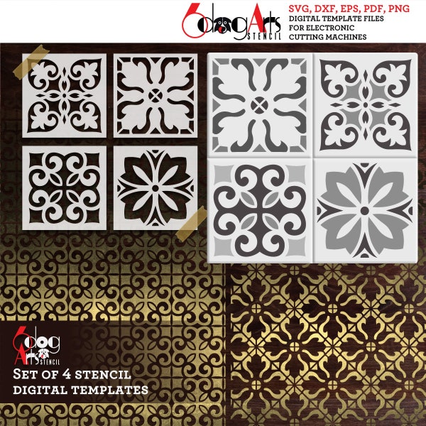 Mosaic Tile Svg - Etsy