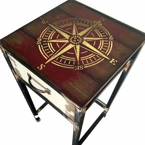 Victorian Compass Rose Stencil / Decal Digital Templates SVG DXF Vector ...