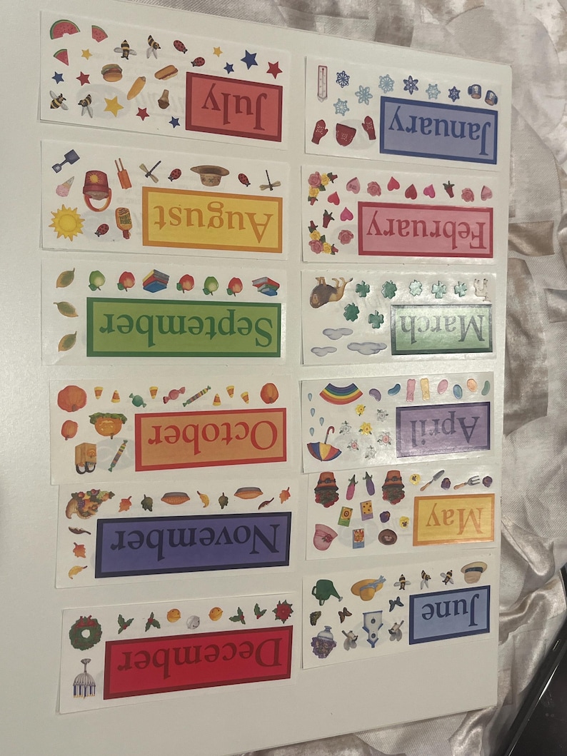 Vintage Creative Memories Stickers STUDIO PACKS - Scrapbooking ...