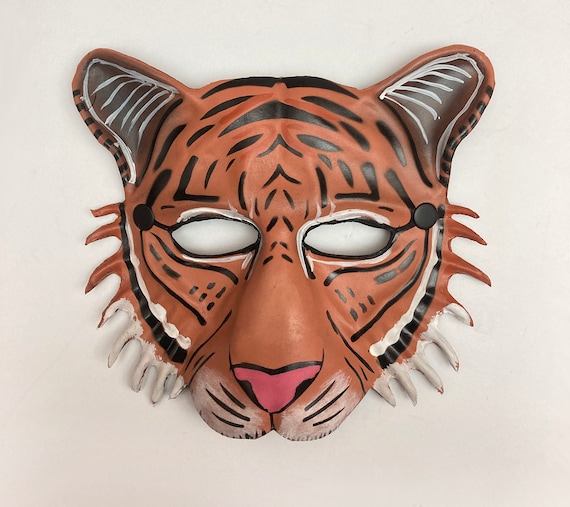 TIGER Mask by Maskelle Masks Adult Size Men or Women - Etsy