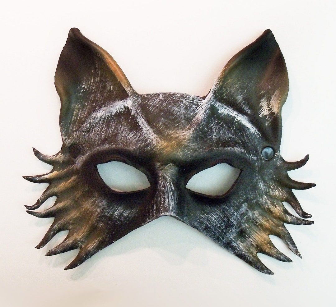 Zombie Wolf Mask by Maskelle Masks Adult Wolf Fox or Dog Mask ...