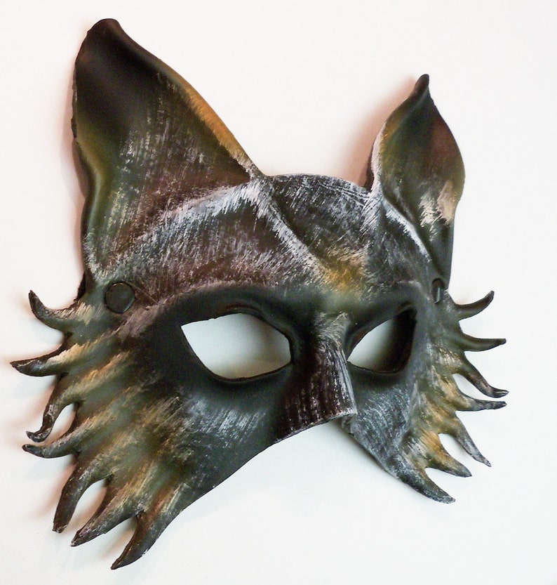 Zombie Wolf Mask by Maskelle Masks Adult Wolf Fox or Dog Mask ...