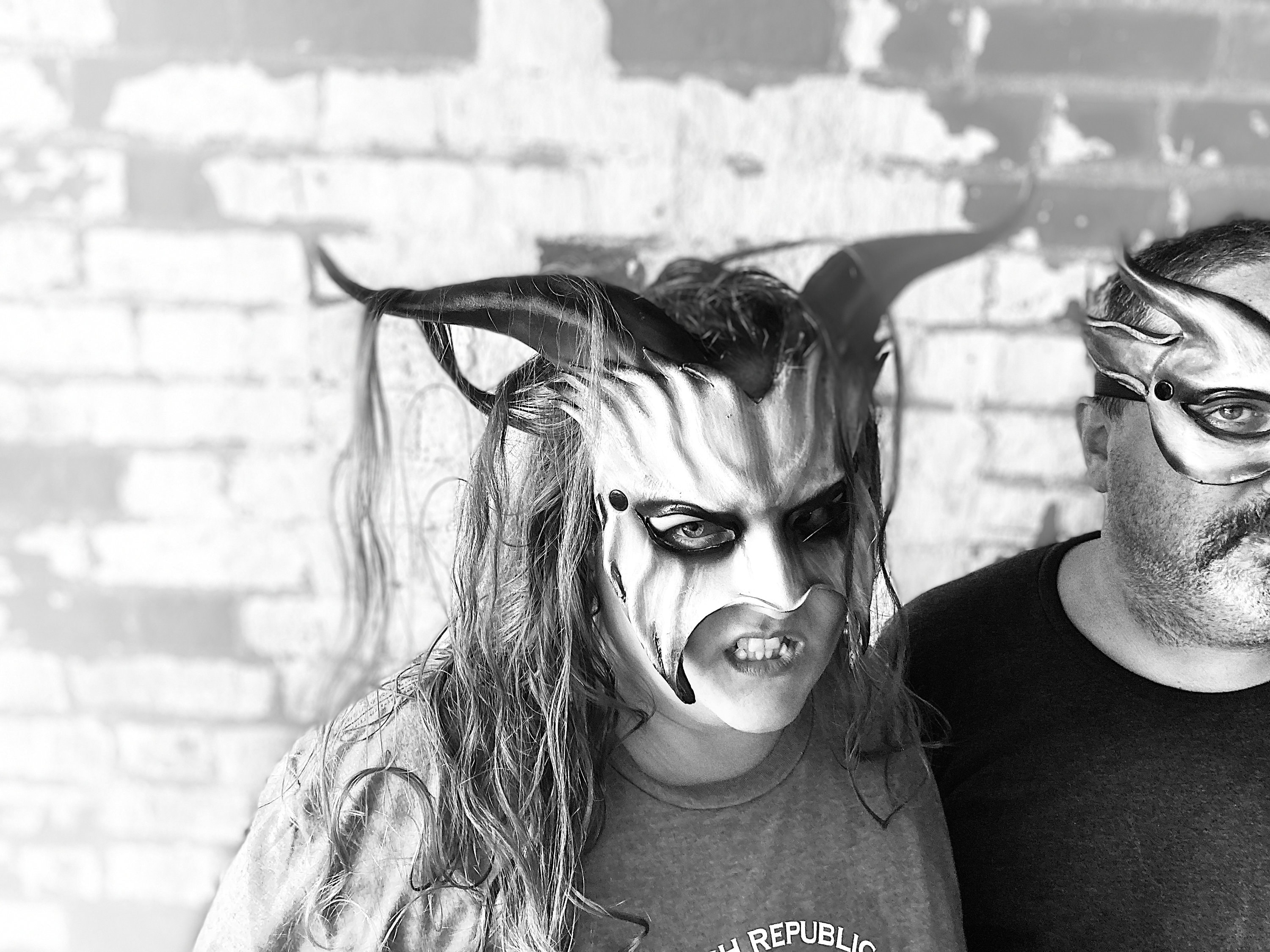 Grey Goat Mask by Maskelle Adult Masquerade Costume Halloween - Etsy