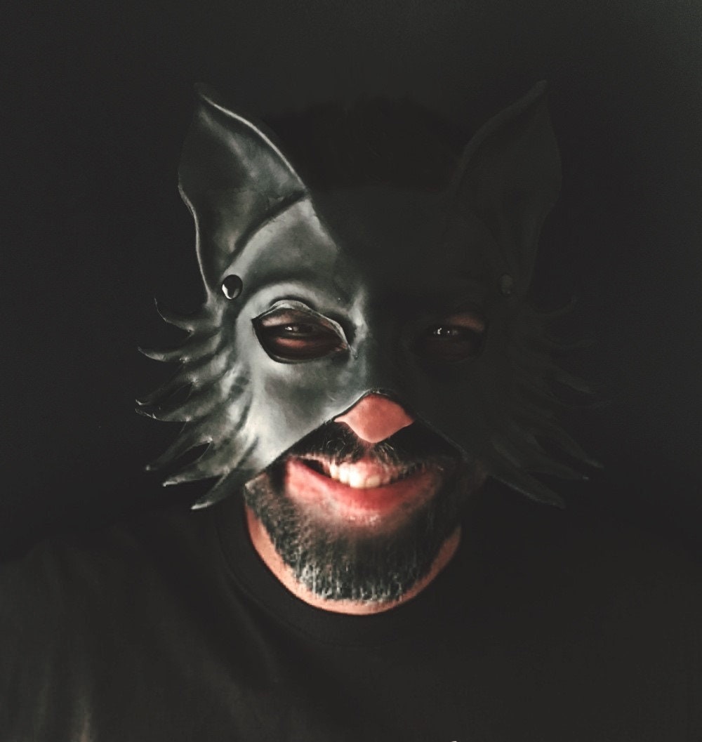 Apocalypse Zombie Wolf Mask by Maskelle Masks Adult Wolf Fox | Etsy