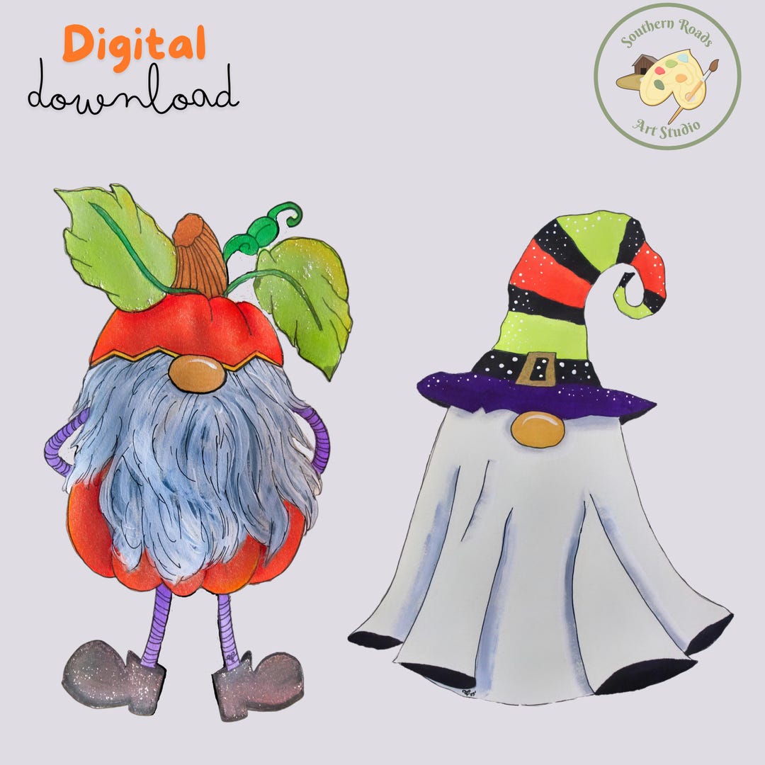 Halloween Gnome Clipart Bundle Gnome Clipart Gnome PNG Gnome Clipart ...