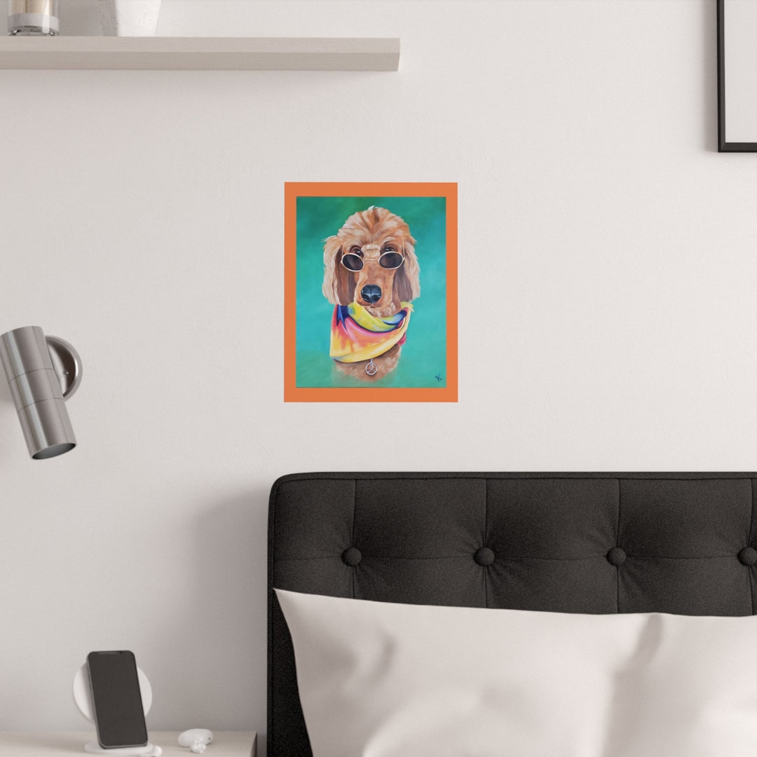 Labradoodle Poster wally Satin Posters 210gsm 3 Sizes Labradoodle Art ...