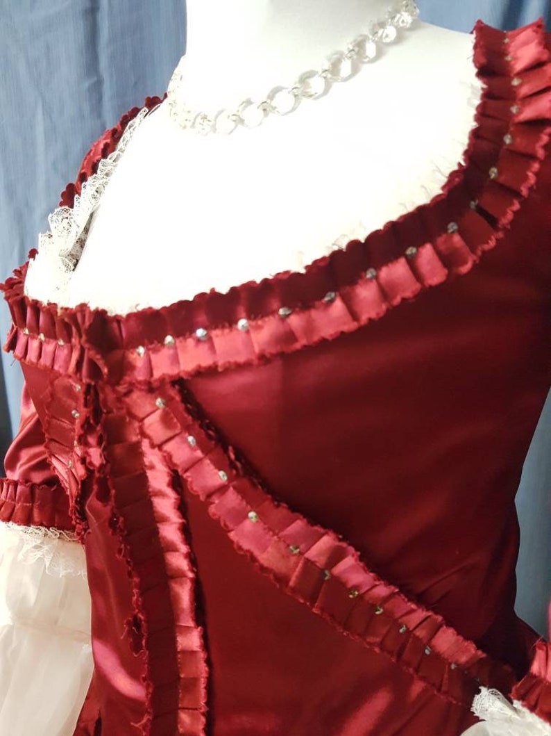 Marie Antoinette 18th Century Rococo Court Dress 1700 Style Historical ...