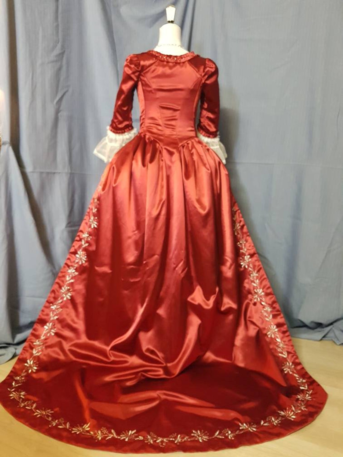 Marie Antoinette 18th Century Rococo Court Dress 1700 Style Historical ...