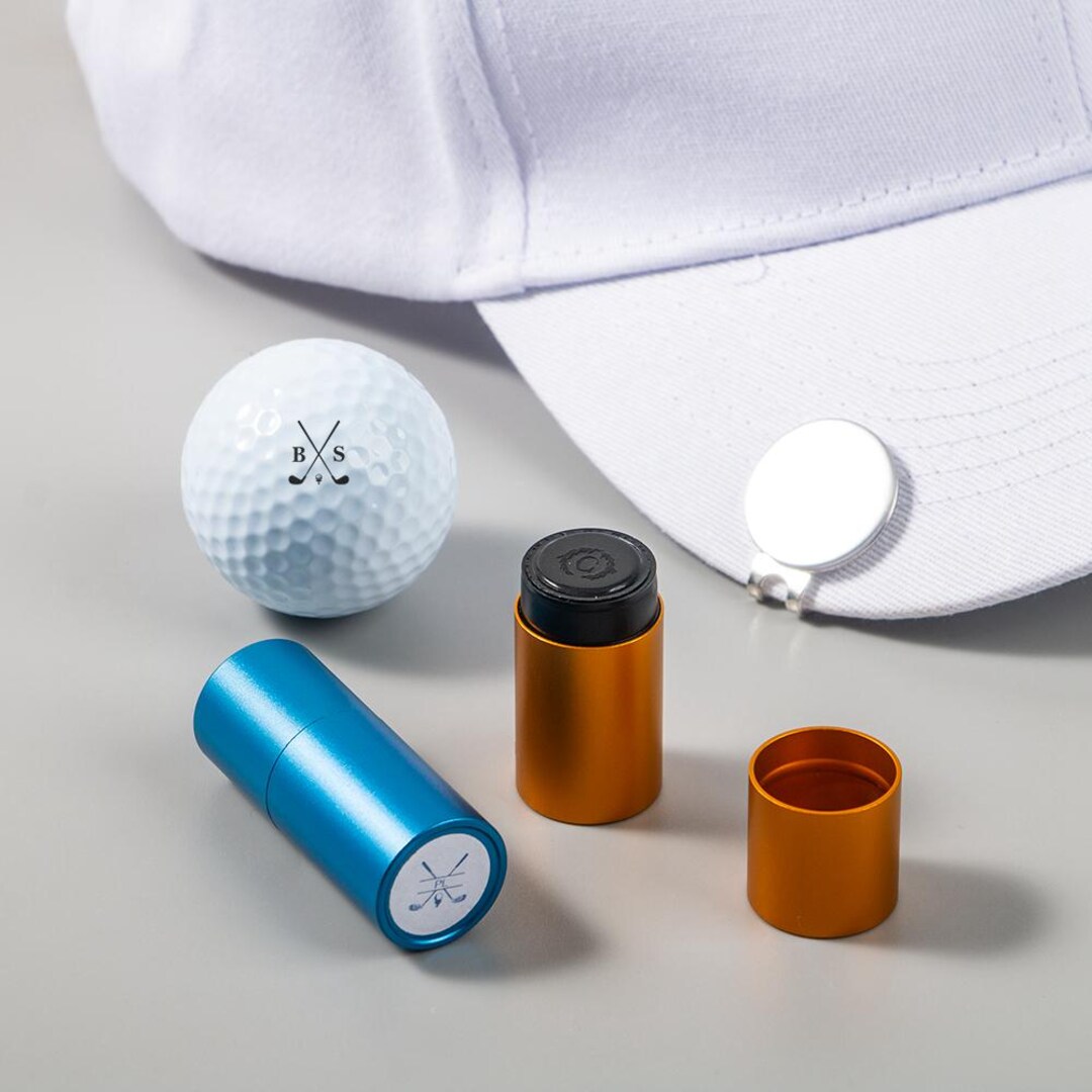 Personalized Golf Ball Stamp Kit/ Customized Golf Ball Marker Stamper ...