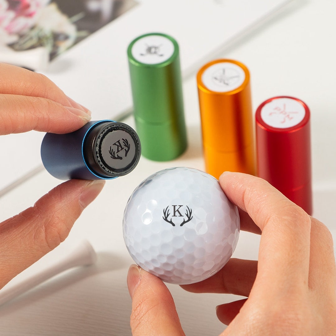Bestseller! Custom Golf Ball Stamp! - Etsy