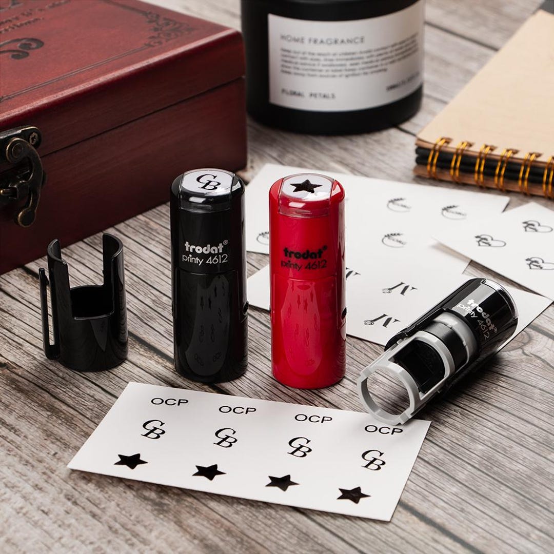 Self Inking Loyalty Card Stamp, Custom Loyalty Card Stamp, Small ...