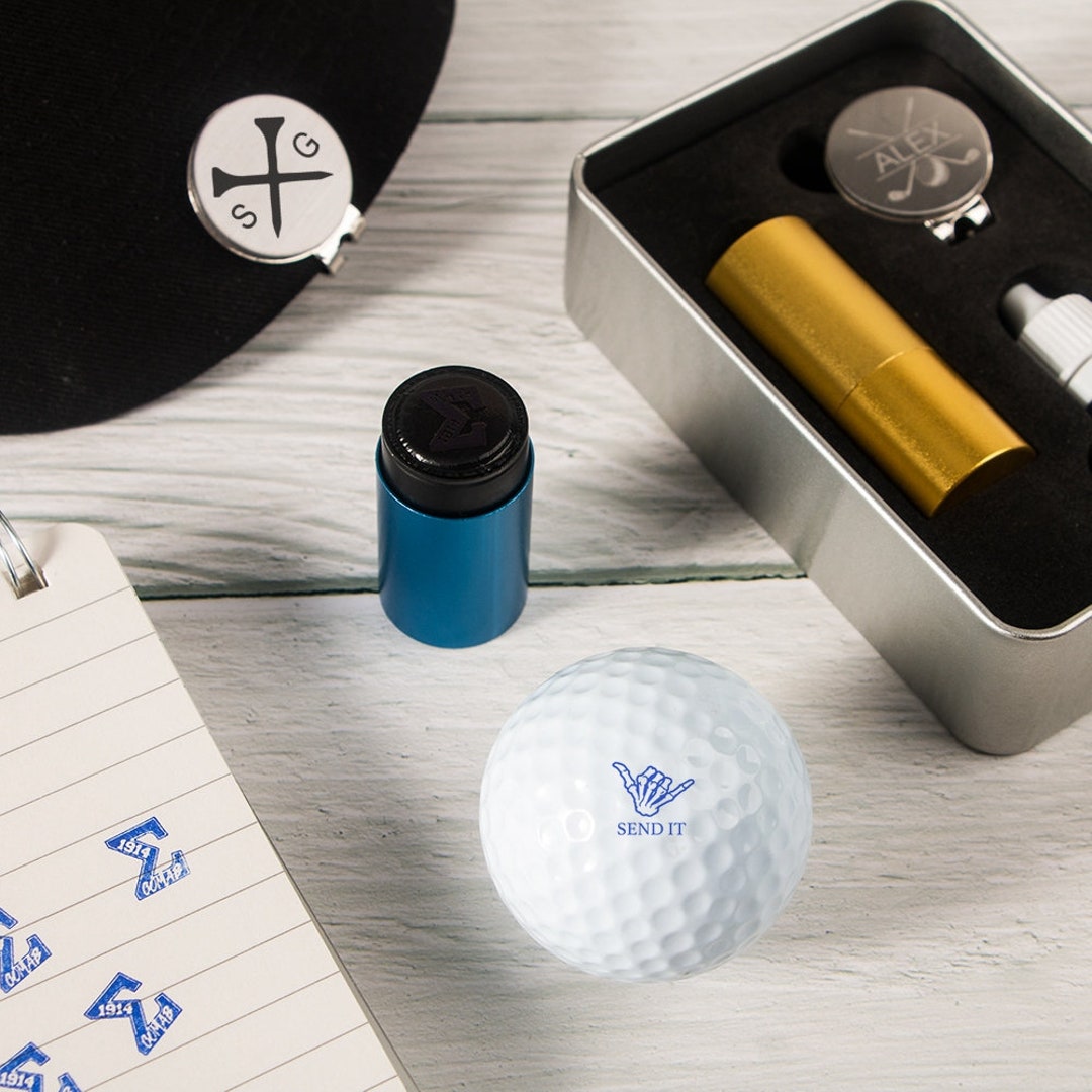 Personalized Your Own Golf Ball Stamp,golf Ball Marker,custom Golf Ball ...