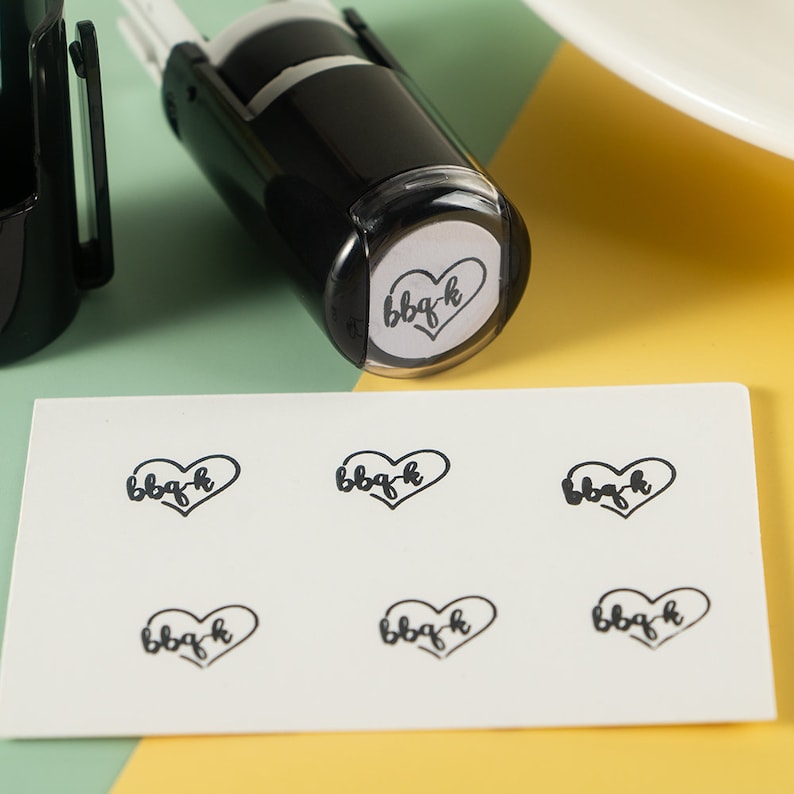 Custom Loyalty Card Stamp, Self-inking Stamp, Small Custom Logo, 12mm Loyalty Card Stamp ...