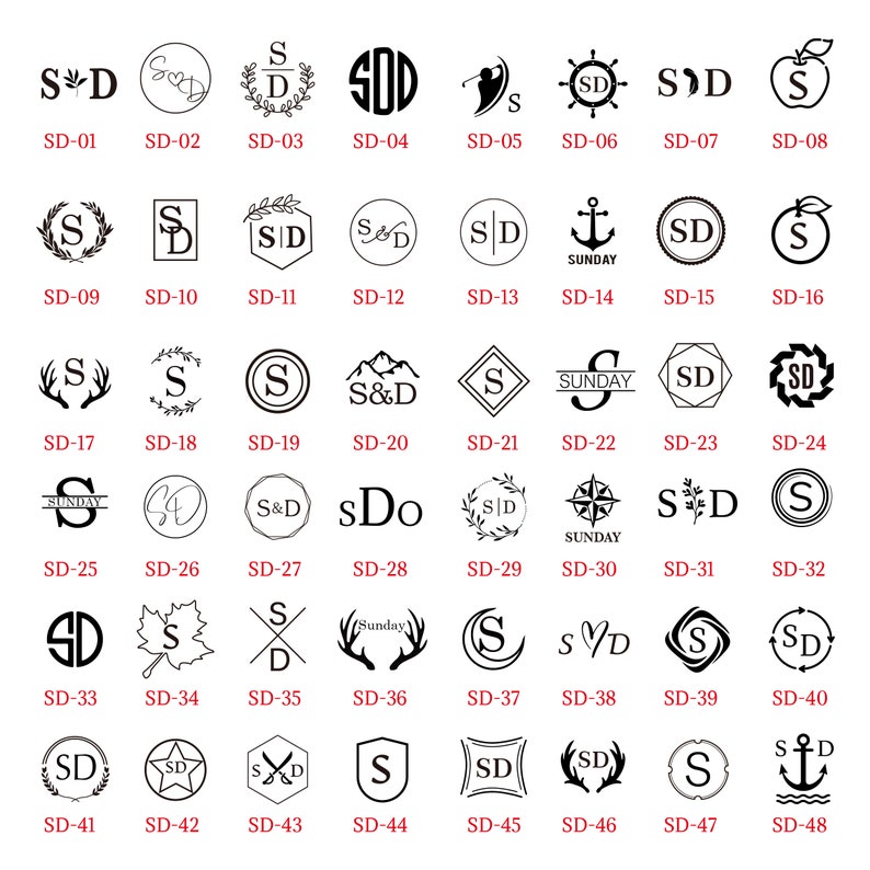 Custom Loyalty Card Stamp, Self-inking Stamp, Small Custom Logo, 12mm ...