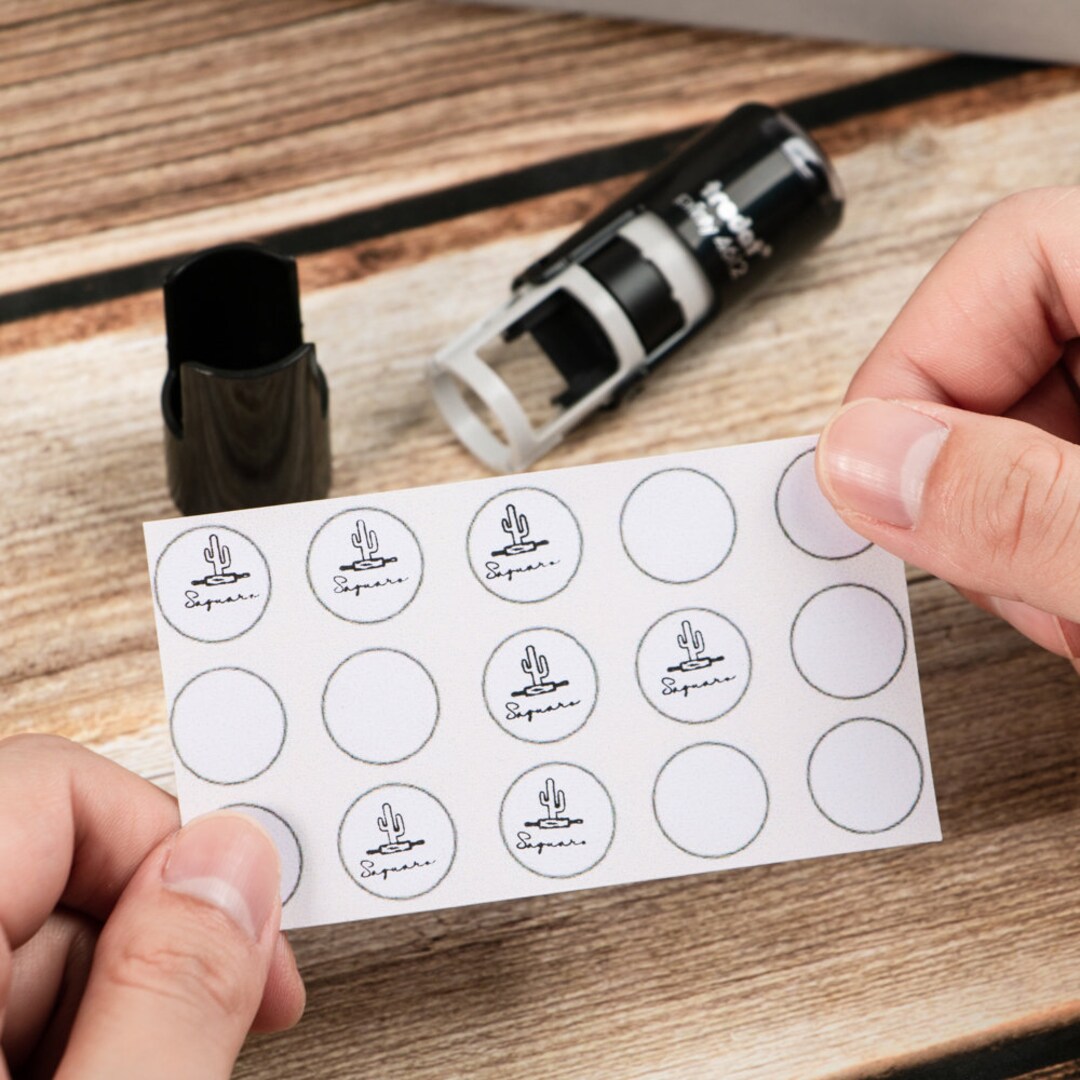 Loyalty Card Stamp Mini Self Inking Stamp Loyalty Card Self Inking ...
