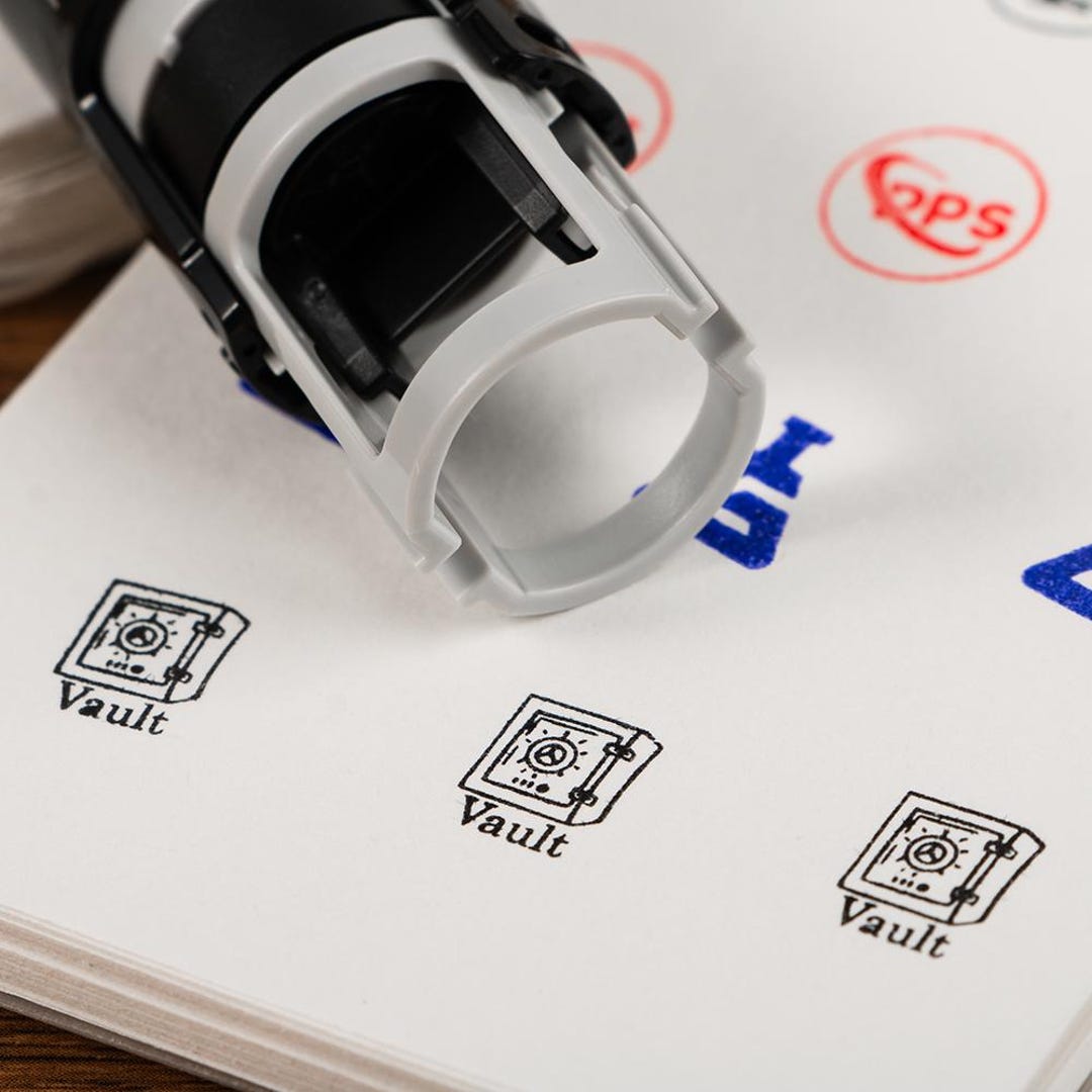 Mini Letter Stamp, Monogram Loyalty Stamp, Stamp for Diy Crafts ...