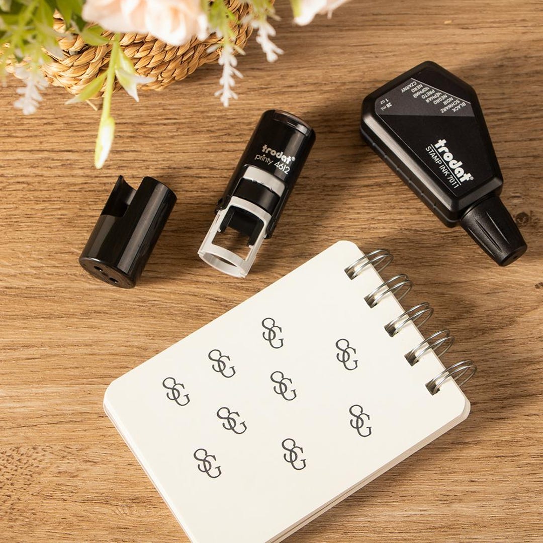 Mini Self Inking Stamp /small Loyalty Card Stamps, Small Hand Stamps ...