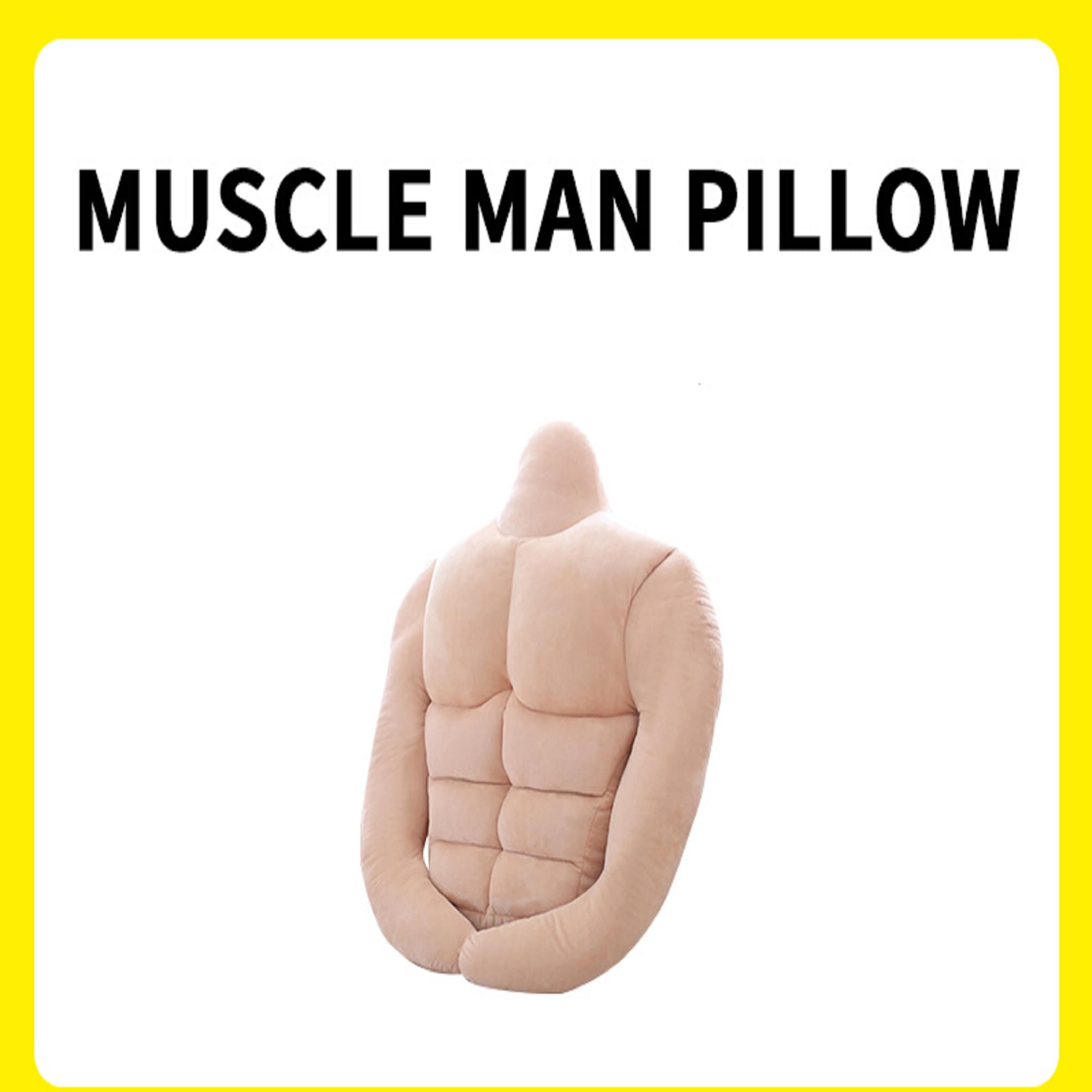 Muscle Man Pillow - Etsy