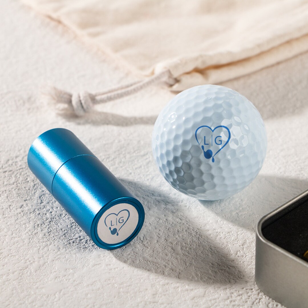 Personalized Your Own Golf Ball Stamp, Golf Ball Marker, Custom Golf ...