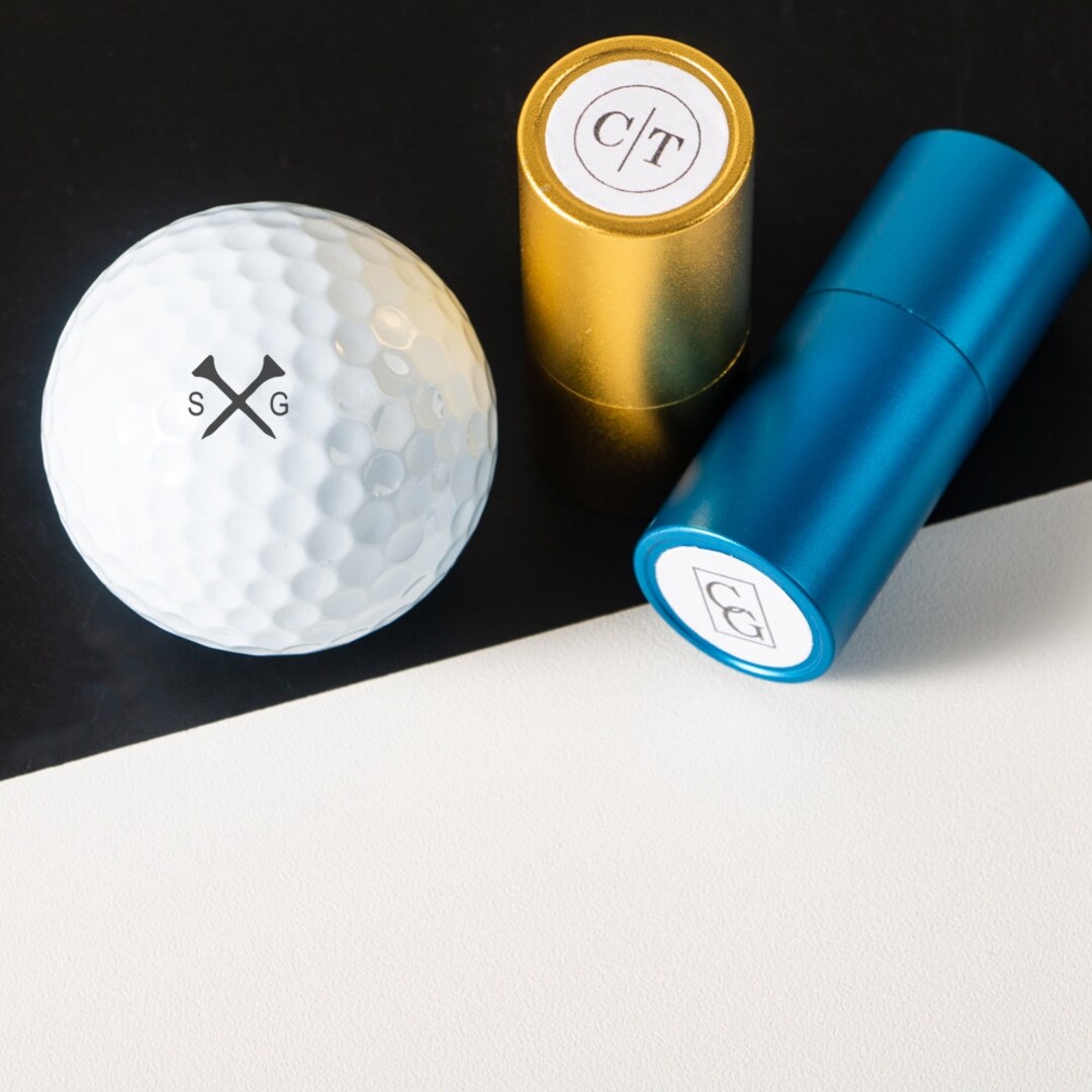 Personalized Golf Ball Stamp-golf Ink Stamp-golf Gifts-golf Ball Marker ...