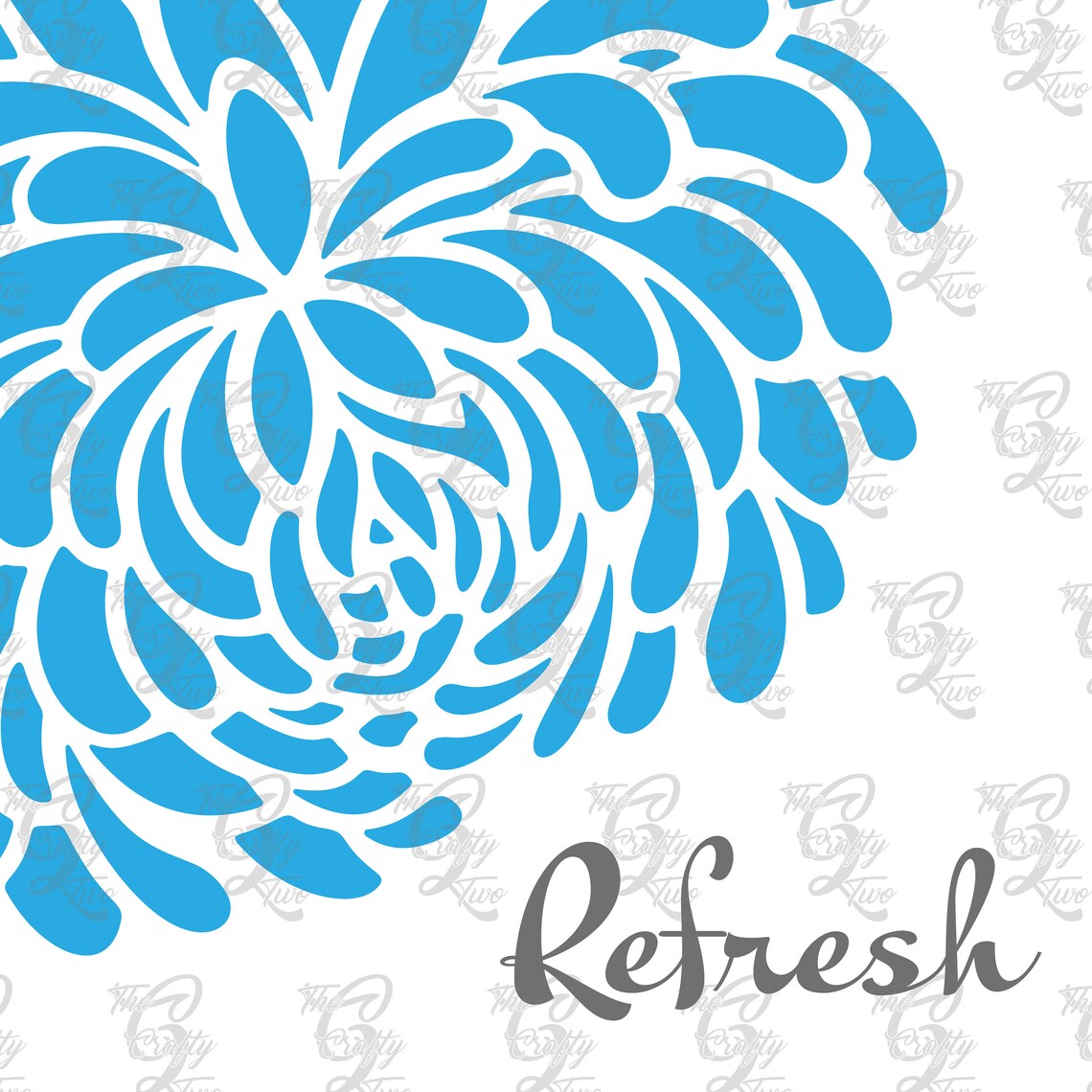 Relax Refresh Renew Digital SVG Files - Etsy