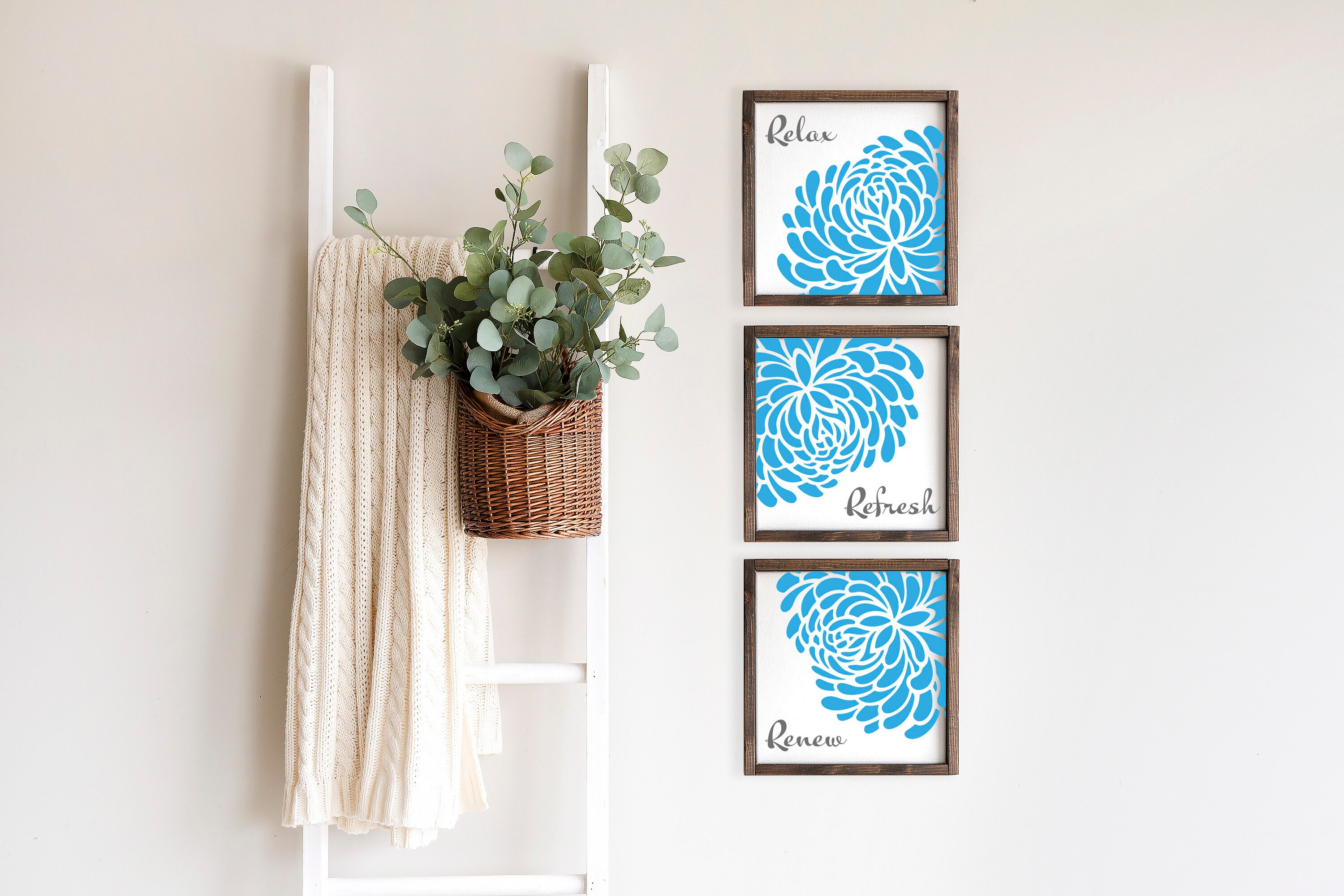 Relax Refresh Renew Digital SVG Files - Etsy