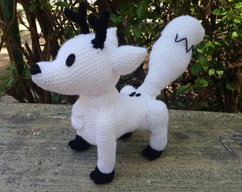Twig the Deerfox Hilda Crochet Amigurumi Plushie - Etsy