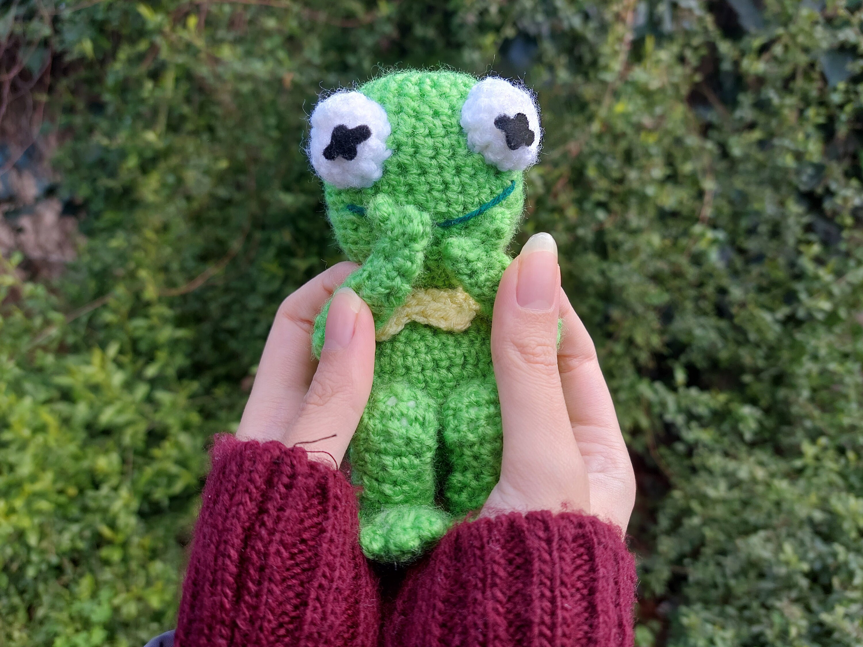 Amigurumi Kermit the Frog - Etsy Ireland