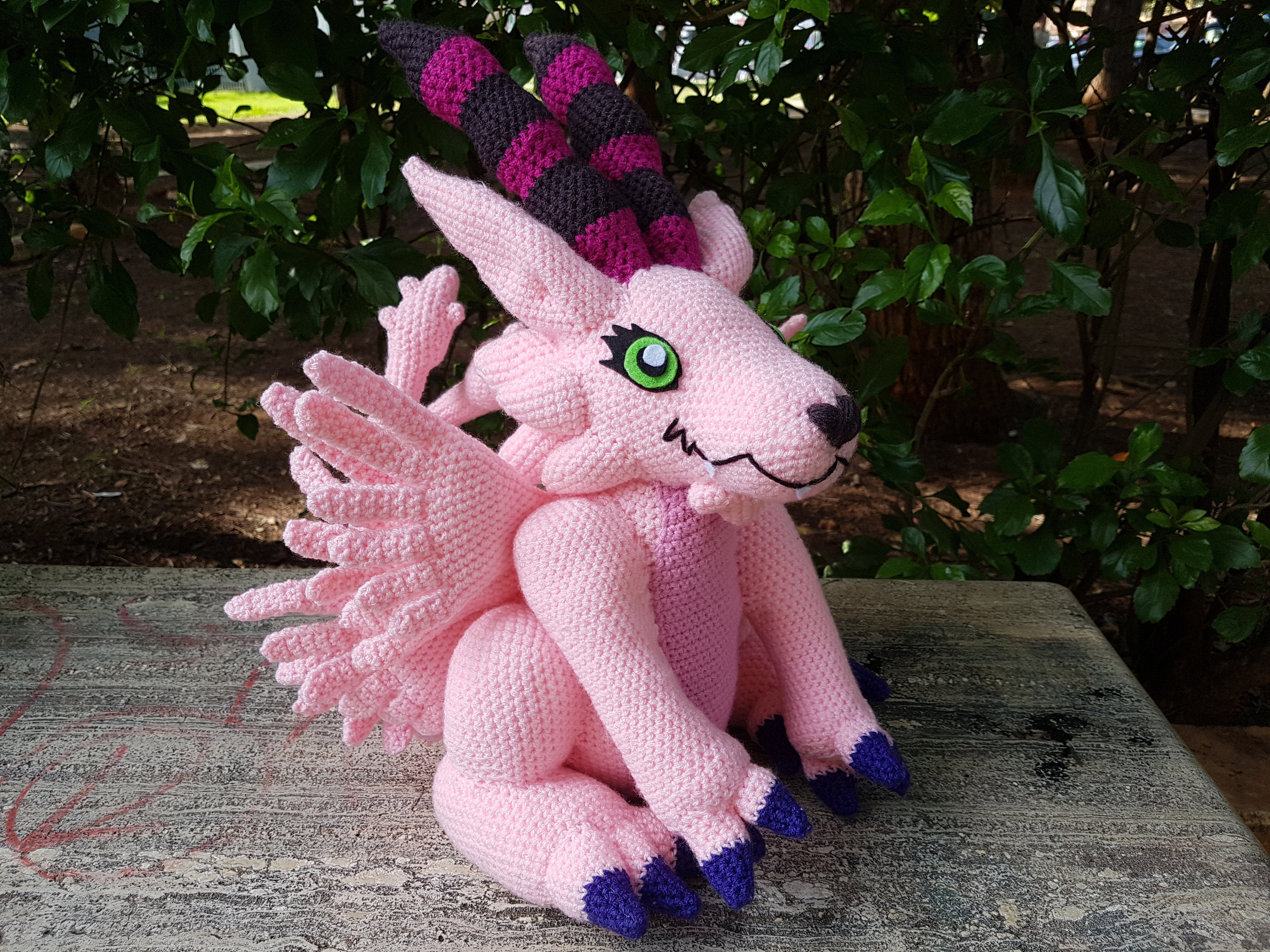 Amigurumi Magnadramon | Etsy