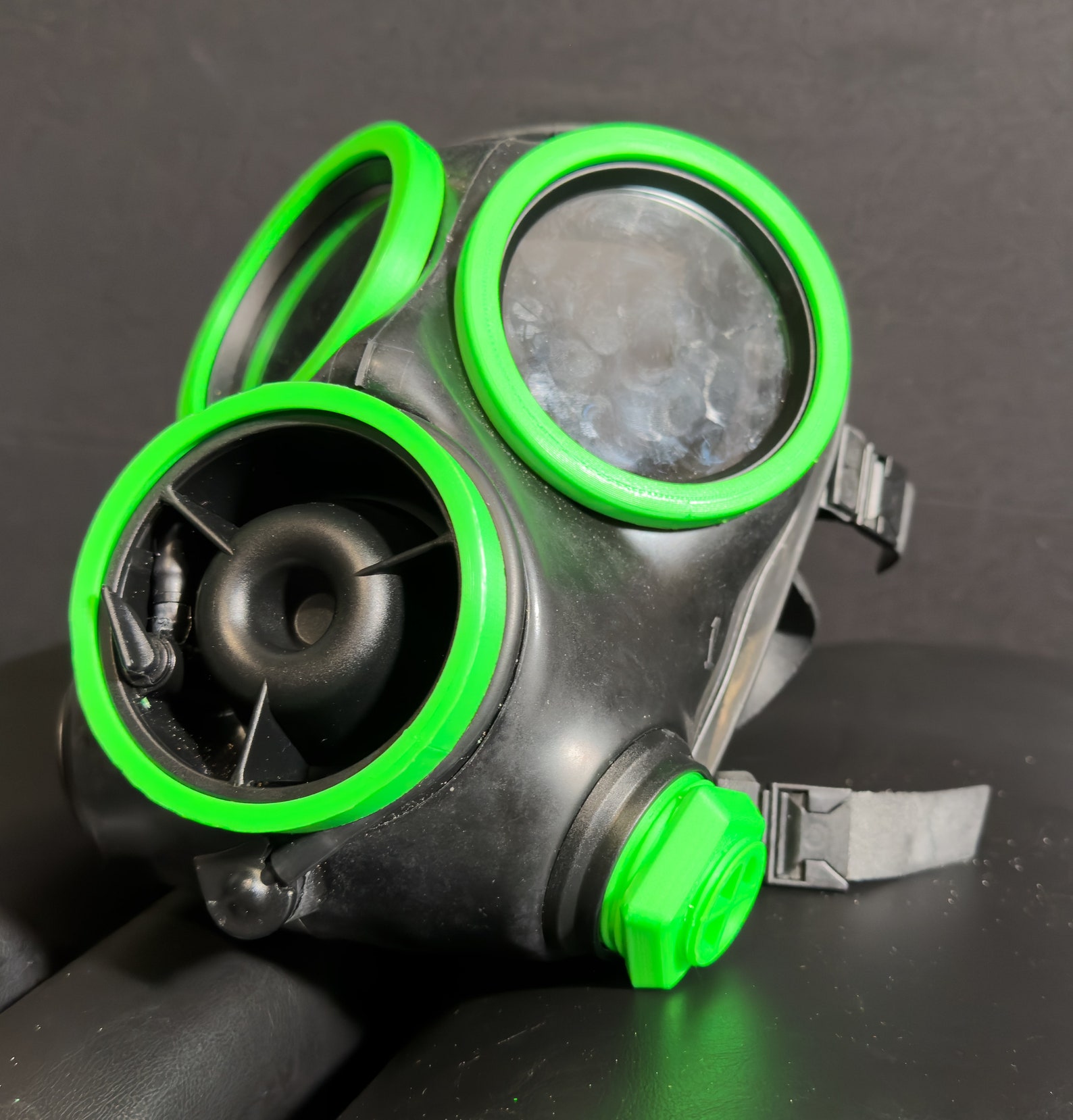 3D Printed Colored Accent Pieces for S10 Gas Masks - Etsy