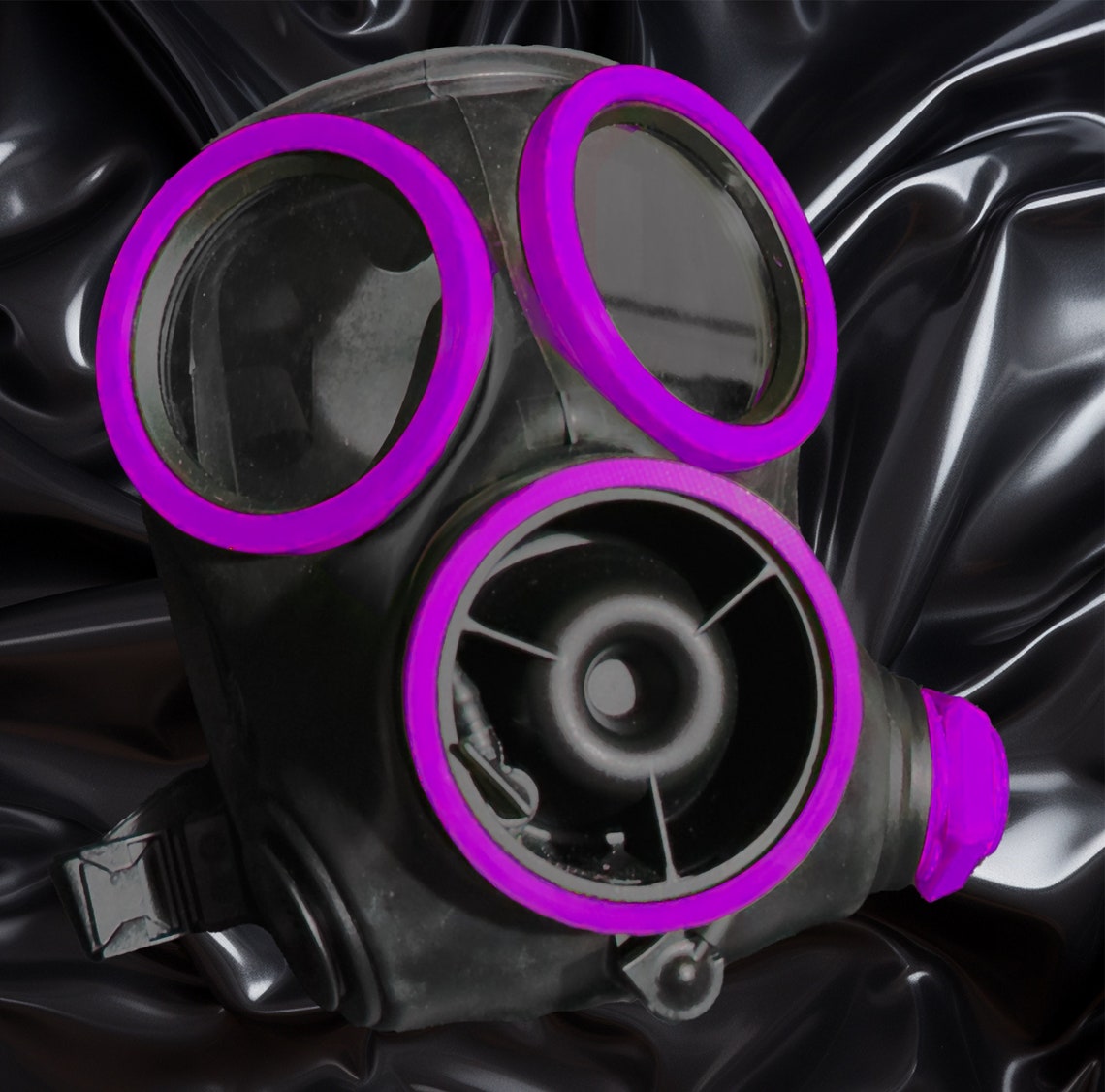 3D Printed Colored Accent Pieces for S10 Gas Masks - Etsy