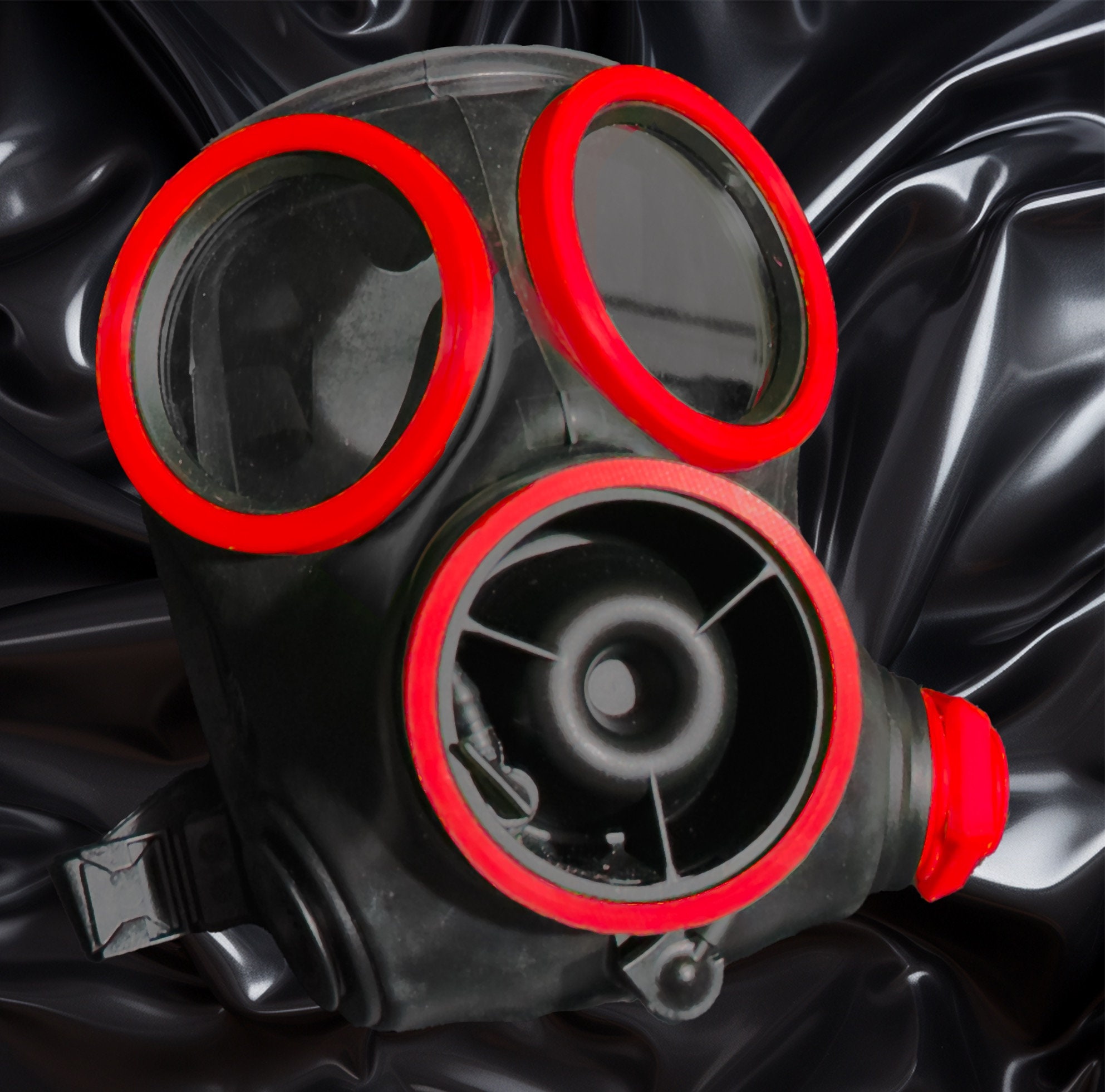 3D Printed Colored Accent Pieces for S10 Gas Masks - Etsy