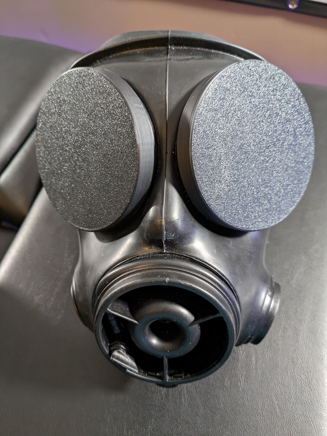 3d-printed S10 Gasmask Lens Caps - Kink Edition With Blindfold Feature - Etsy