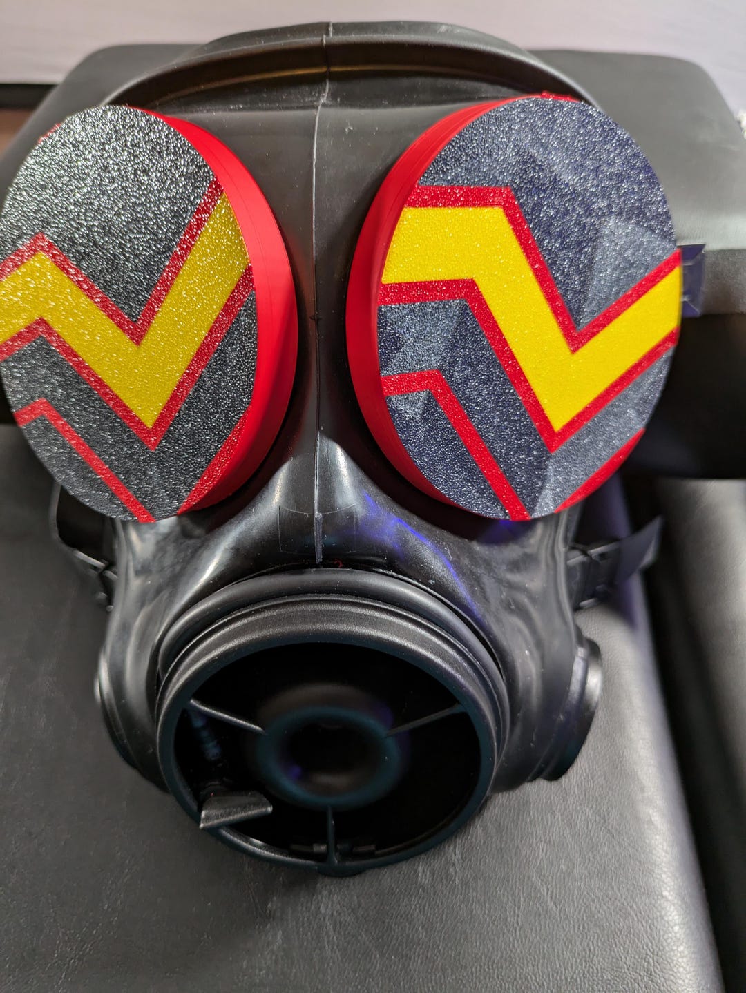 3d-printed Pride Series S10 Gasmask Lens Caps Kink Edition With ...
