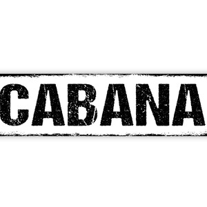 Cabana Sign - Swimming Pool Backyard Paradise Beach Rustic Street Metal ...
